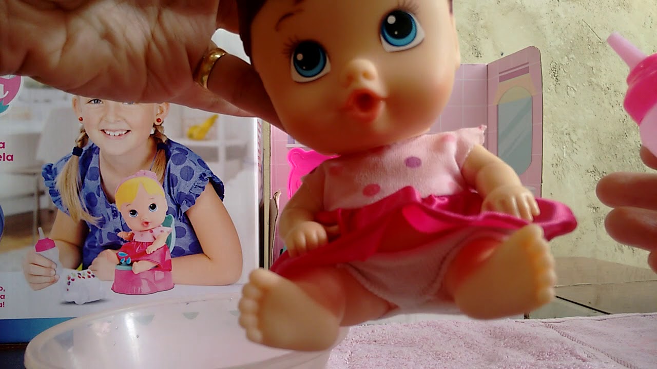 Minha Boneca Faz Xixi Youtube