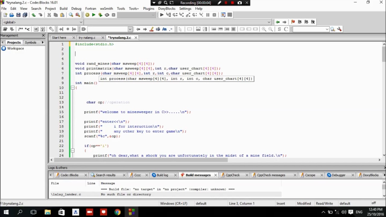 Minesweeper Program Youtube