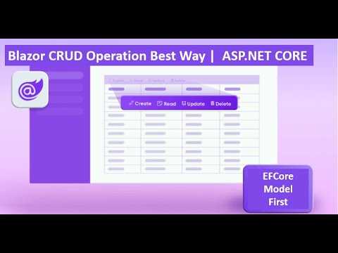 Crud Operation In Blazor Web Assembly Asp Net Core Youtube