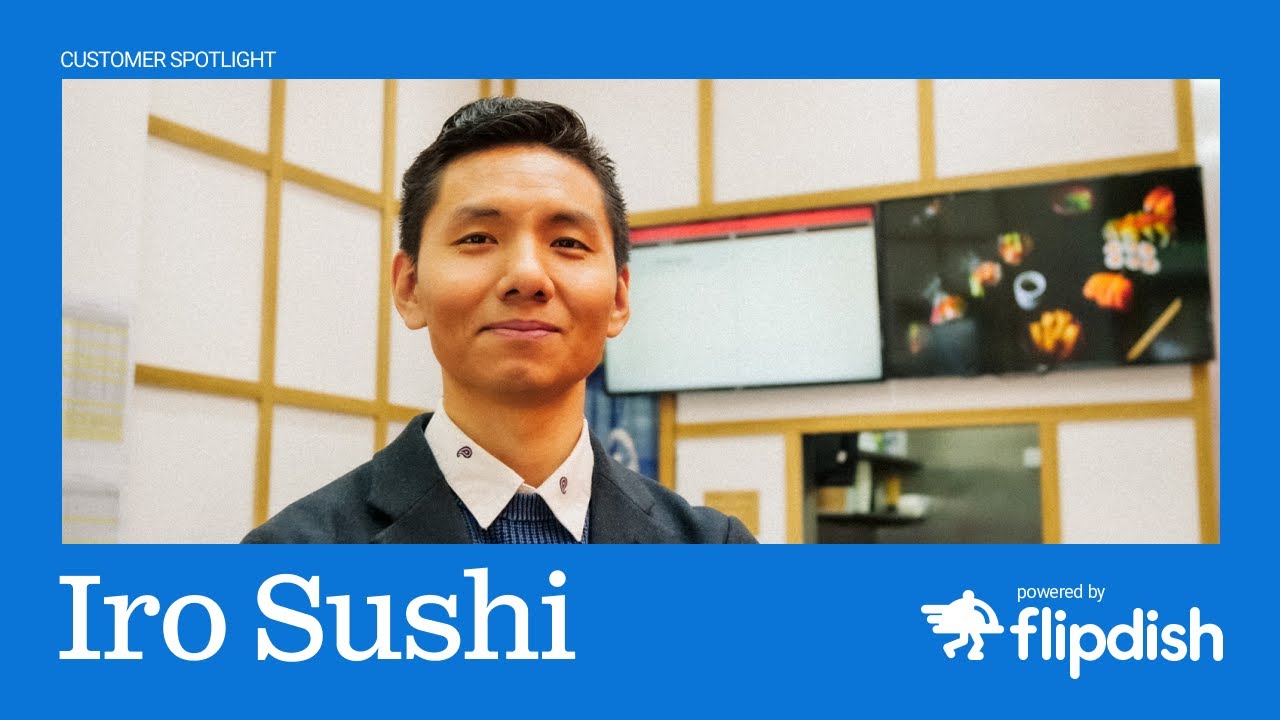 Iro Sushi X Flipdish Youtube