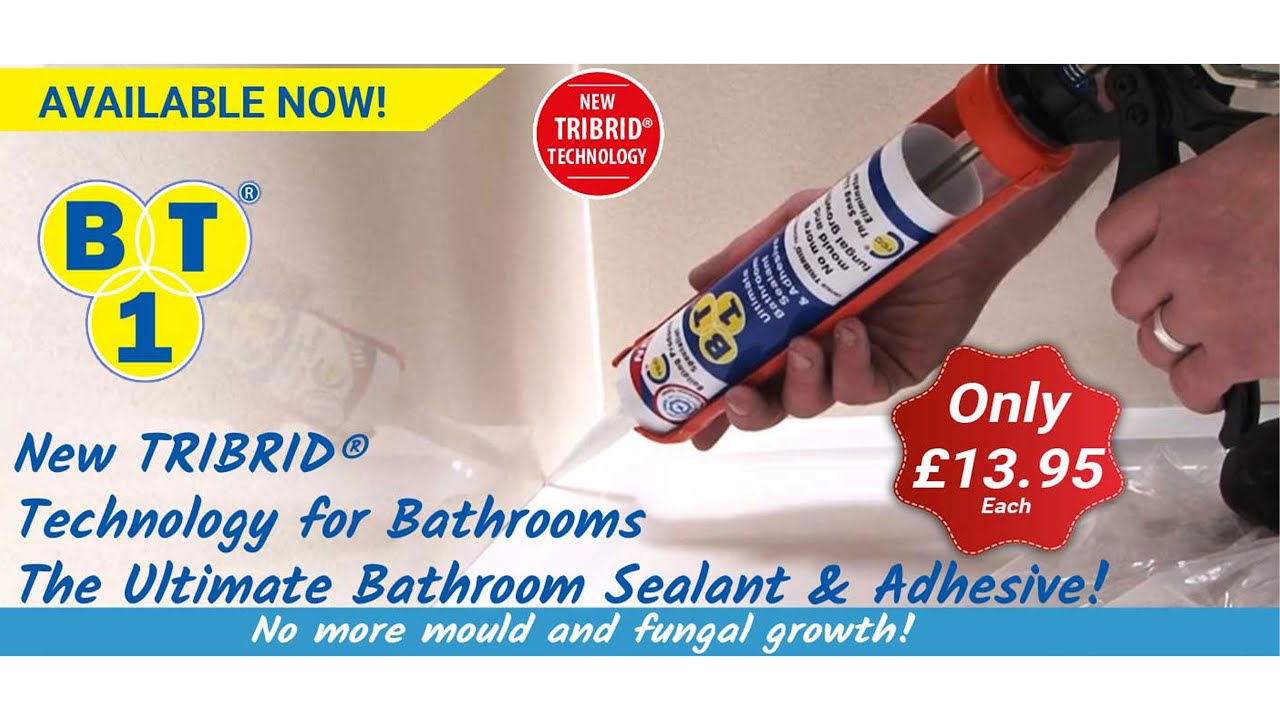 Bt1 Bathroom Sealant Adhesive Special Youtube