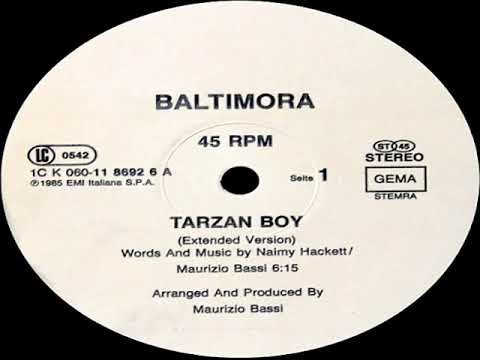 Baltimora Tarzan Boy Extended Version Youtube