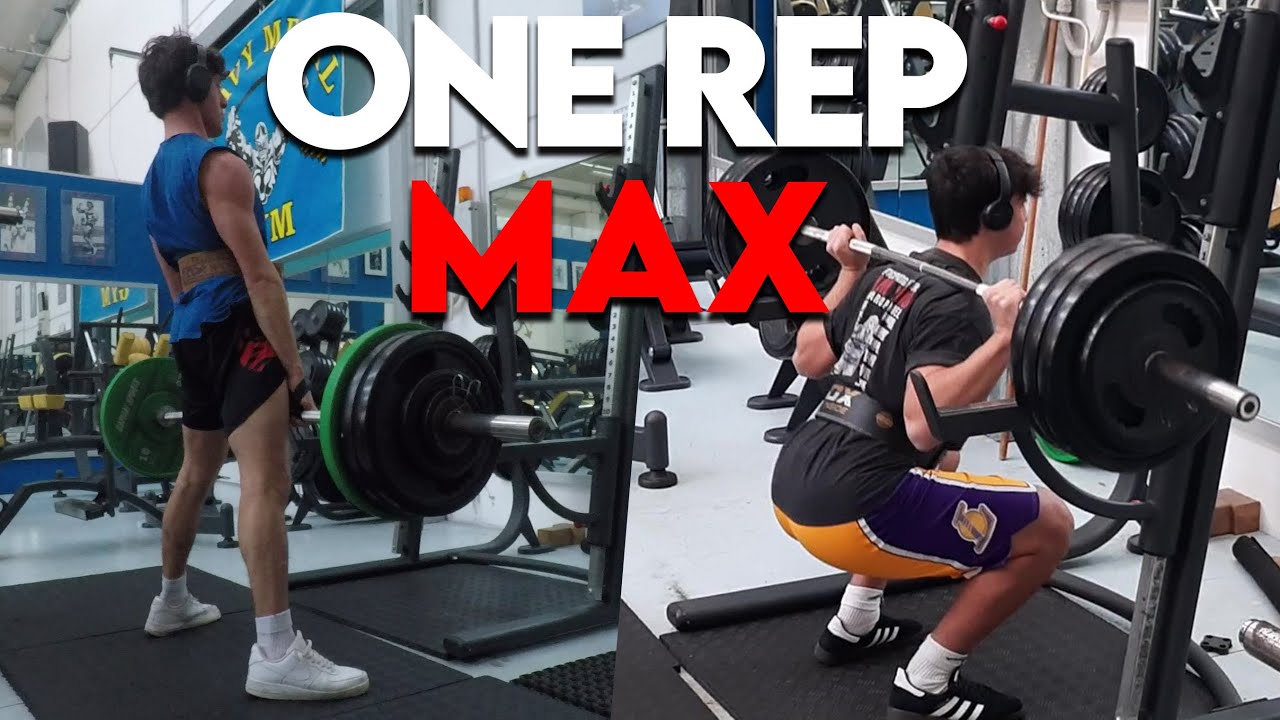 Testing Our One Rep Maxes Youtube