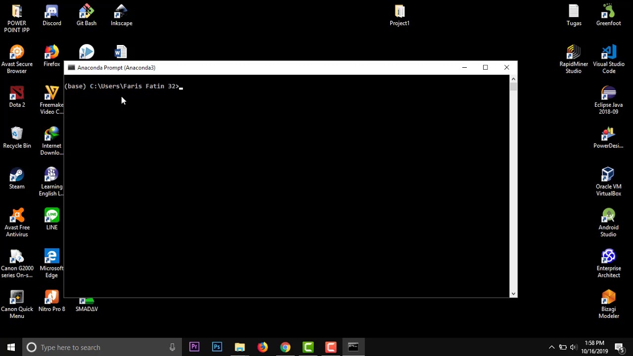 Menggunakan Cli Python Youtube