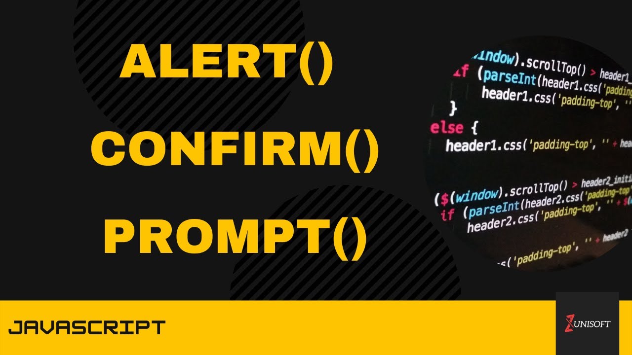 Como Usar Los Métodos Alert Confirm Y Prompt En Javascript Youtube