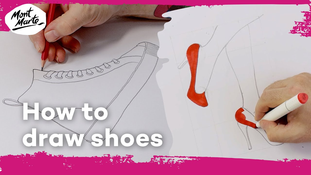 How To Draw Shoes Youtube