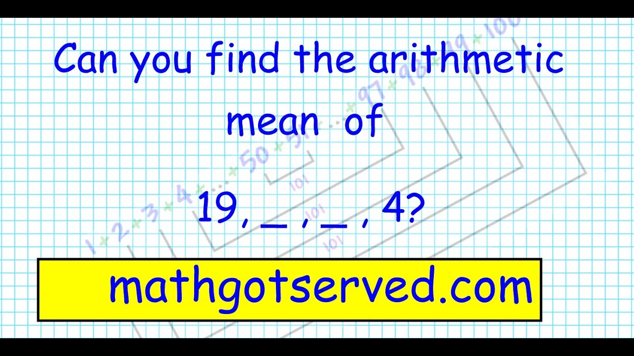Arithmetic Mean