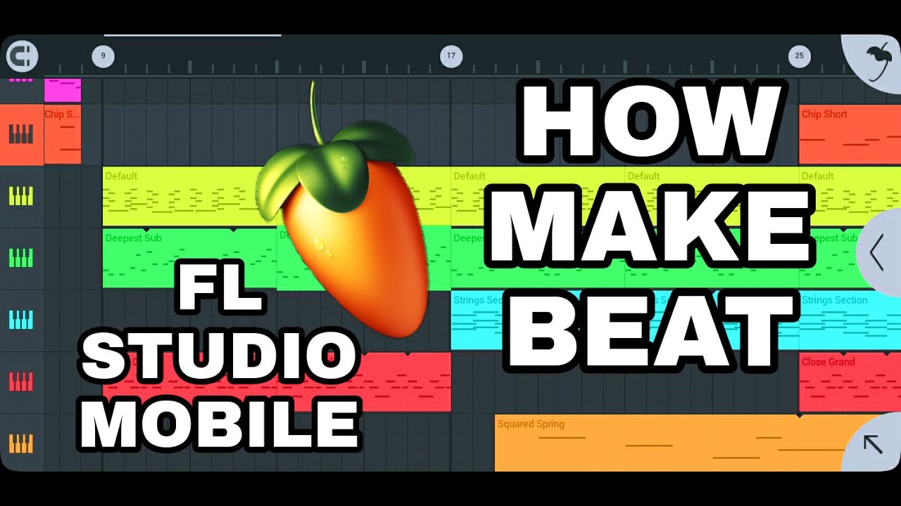 How To Create A Beat In Fl Studio Mobile Fl Studio Mobile Youtube