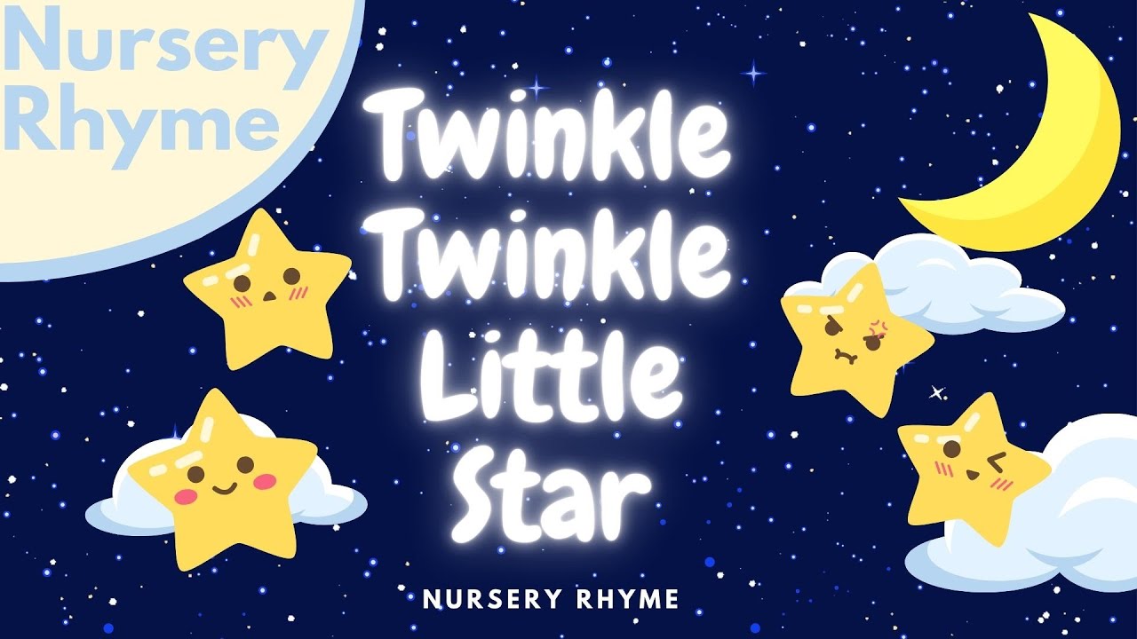 Twinkle Twinkle Little Star Baby Lullaby Song Kids Nursery Rhymes