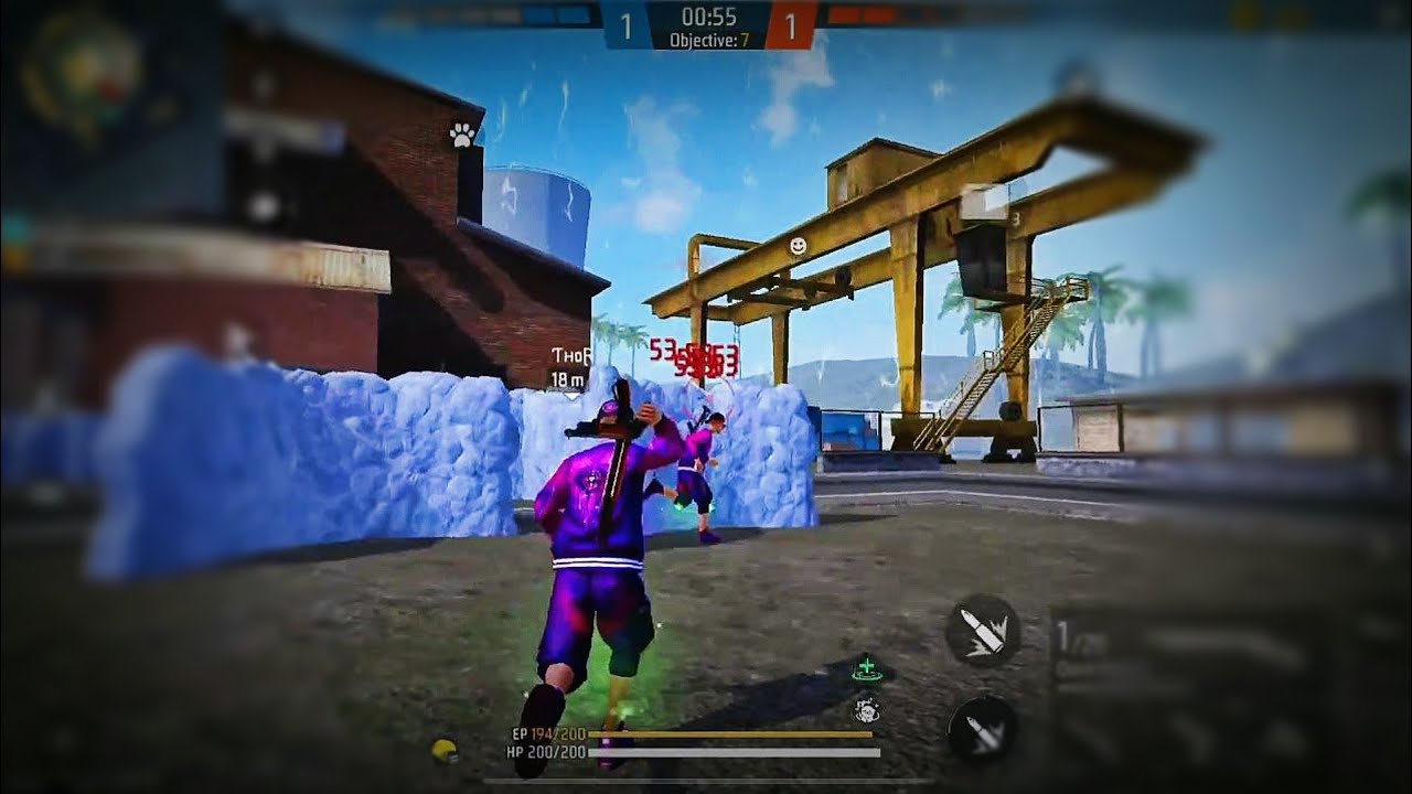 V Badge Youtuber Reaction On My Gameplay Garena Freefire Nonstopgaming