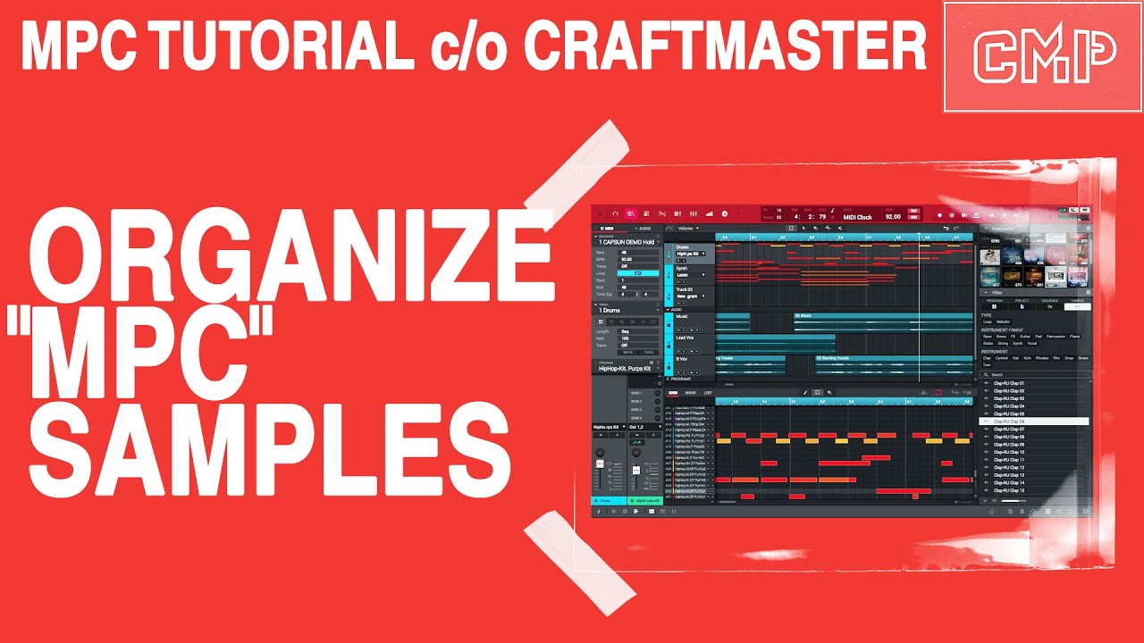Mpc Tutorial How To Organize And Load Samples Beginner Youtube