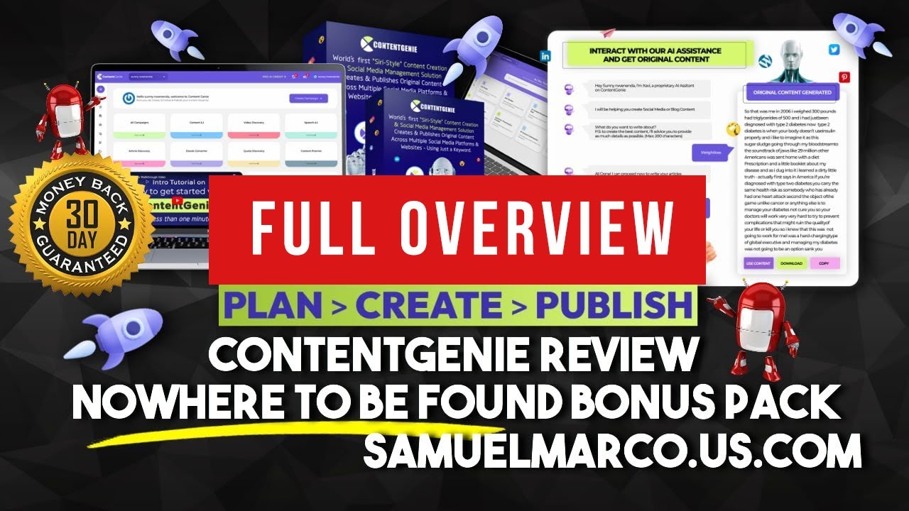 Contentgenie Review Full Overview Youtube