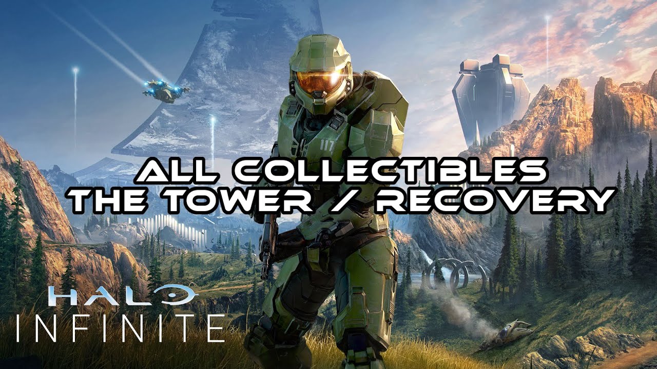 Halo Infinite The Tower Recovery I All 8 Collectibles I Audio Logs