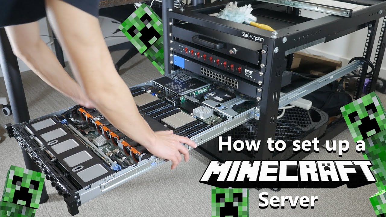 How To Set Up A Dedicated Home Minecraft Server Youtube