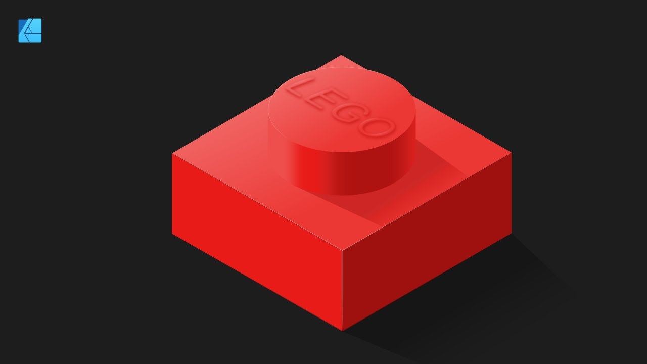Timelaps Lego Brick Workflow With Affinity Designer Youtube