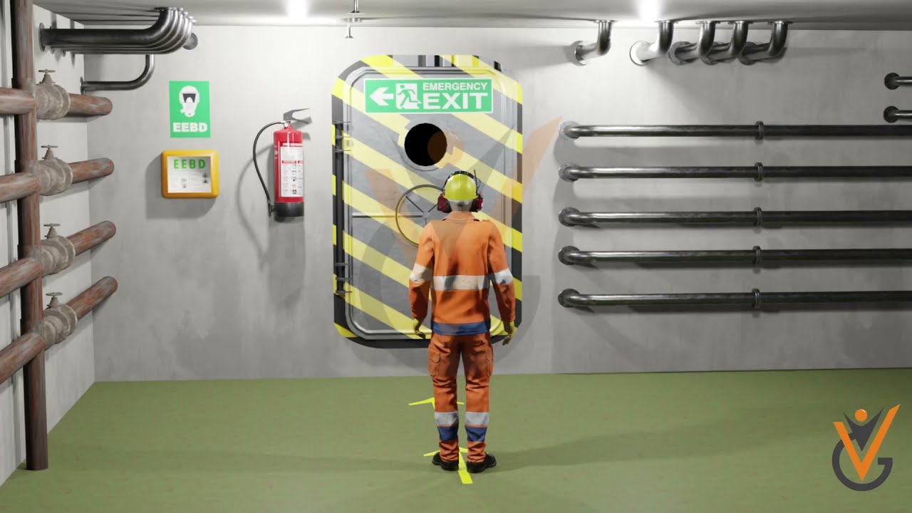 Emergencies In The Engine Room Emergency Escape Routes Youtube