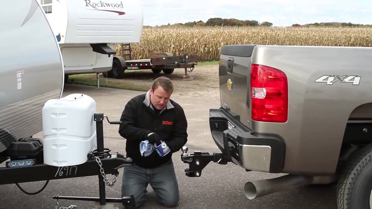 How To Set Up A Weight Distribution Hitch Youtube