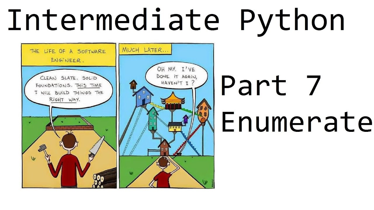 Enumerate Intermediate Python Programming P 7 Youtube