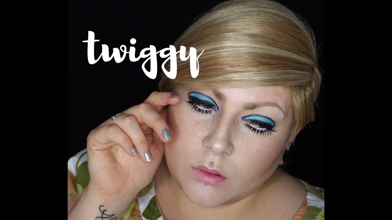 Twiggy 1960s Makeup Tutorial Youtube