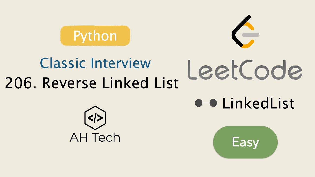 Leetcode 206 Reverse Linked List Iteration Recursion Visualization