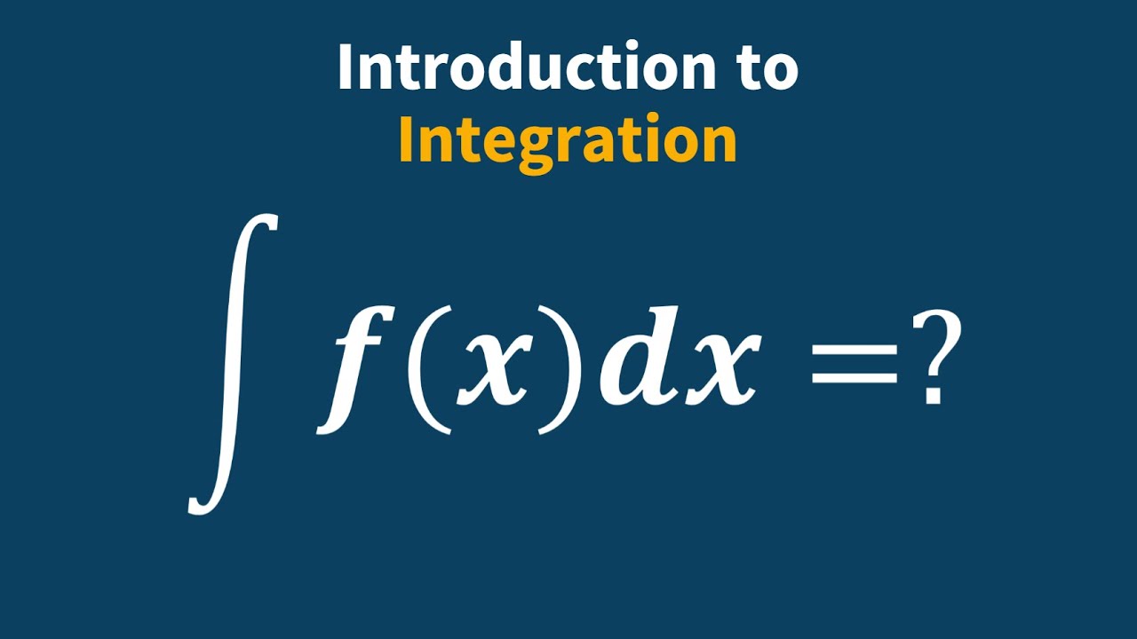 Intro To Integration Youtube