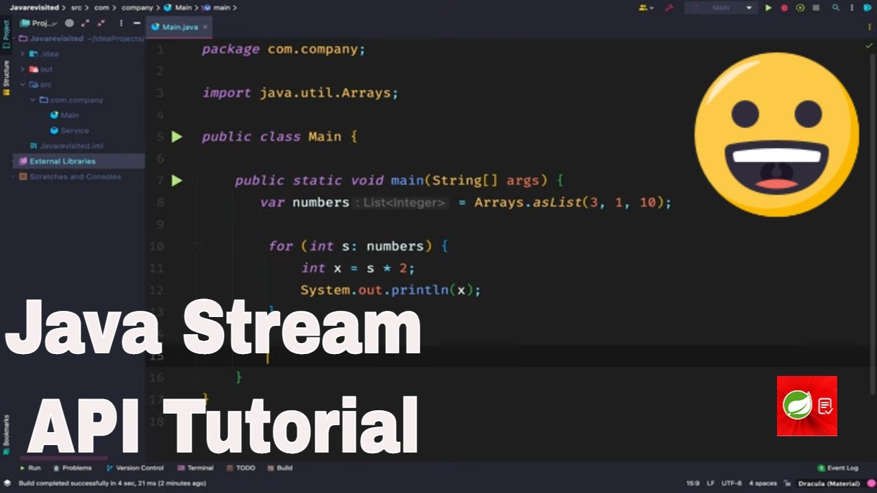 Java Streams Tutorial And Example For Beginners Youtube