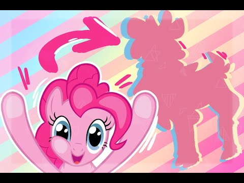 Making Pinkie Pie In My Style Mlp Speedpaint Youtube