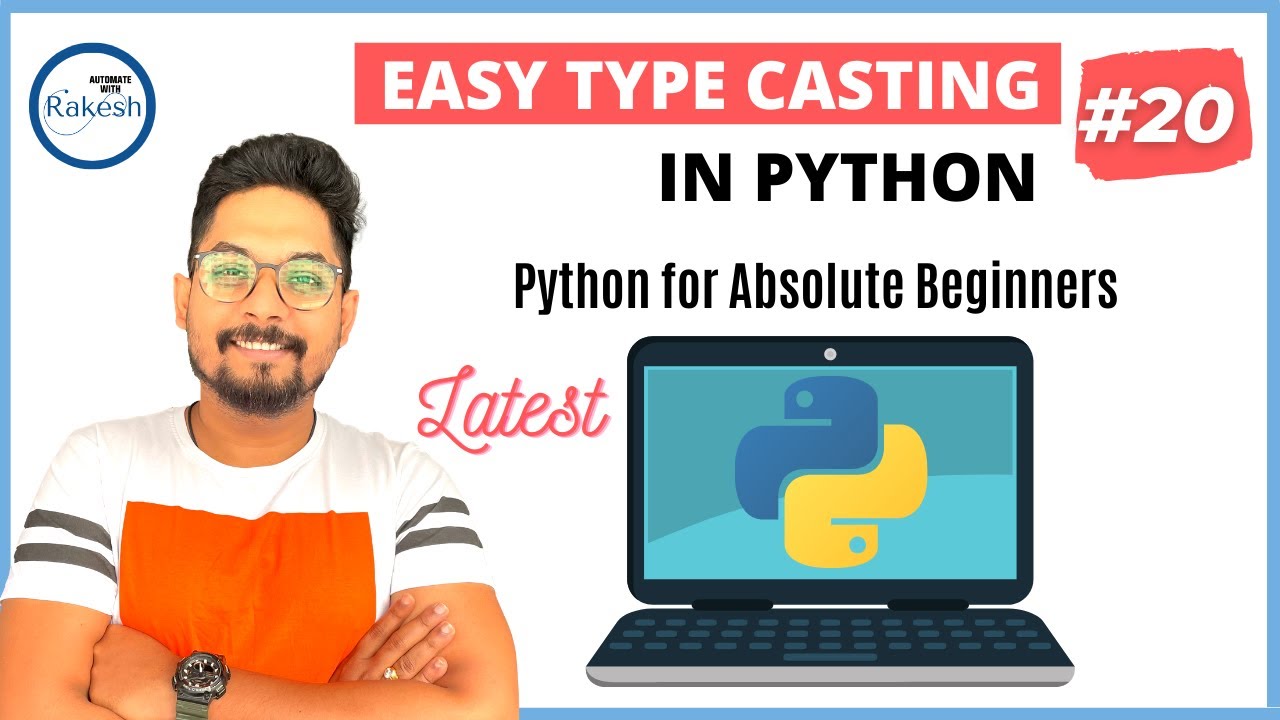 20 Python Tutorial For Beginners Python Type Casting Type Casting