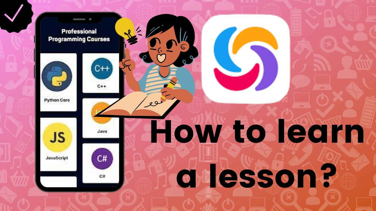 How To Learn A Lesson In Sololearn Youtube
