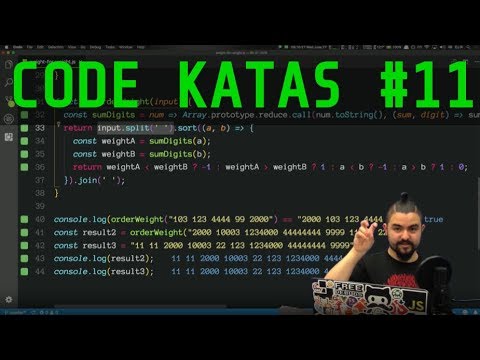 Code Katas 11 Solving Code Wars Katas And Talking Through My Process