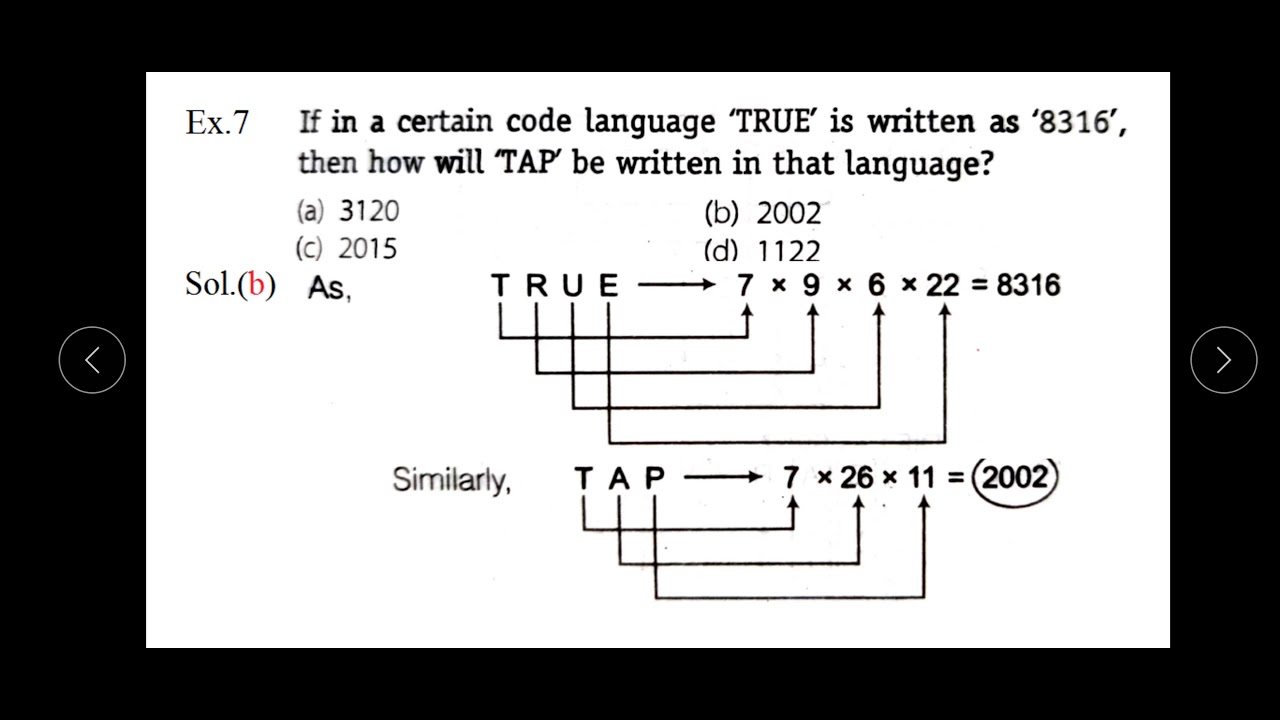 Coding Decoding Youtube