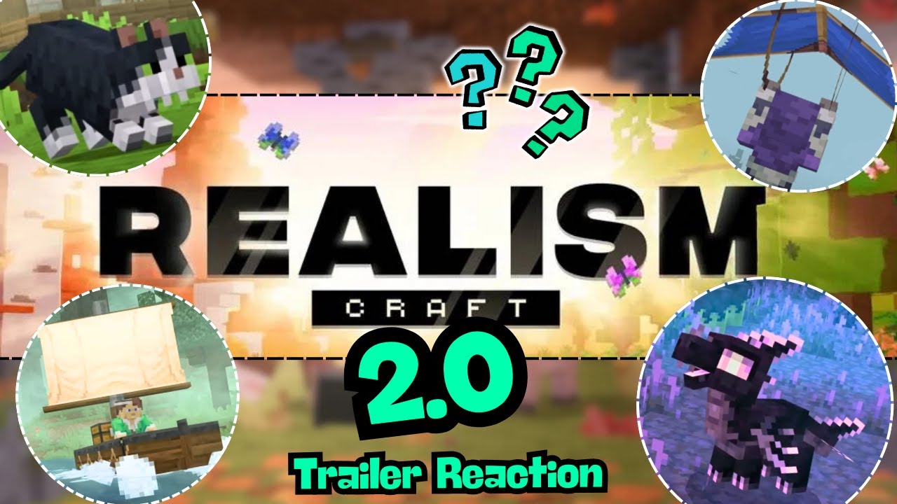 Realismcraft 2 0 Official Trailer Reaction Minecraft S Biggest