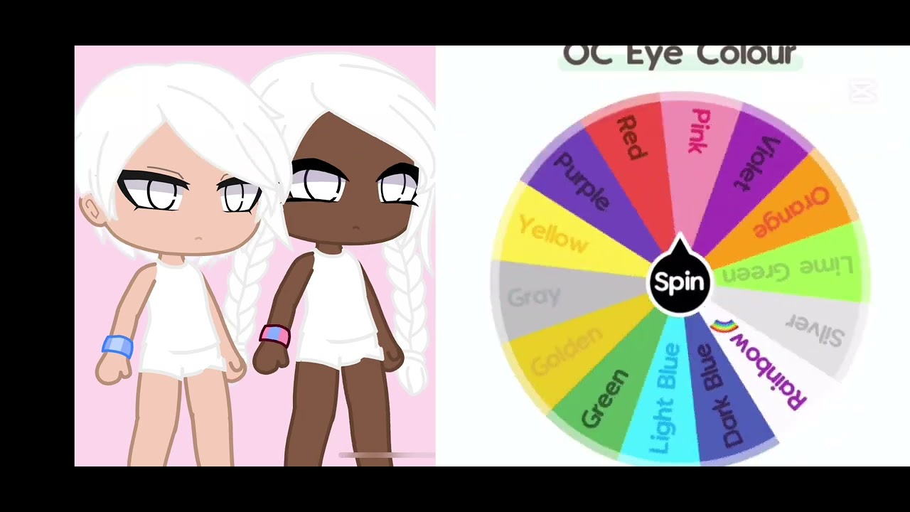 Spin The Wheel Challenge Oc Gacha Club Youtube