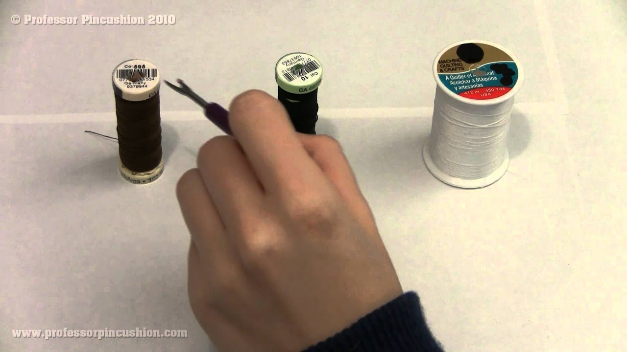 Thread Overview For Sewing Youtube