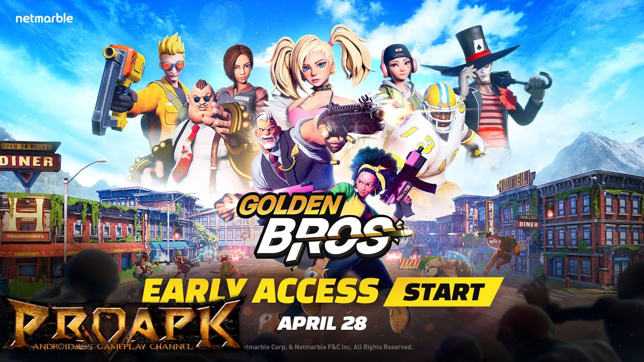 Golden Bros Android Gameplay Netmarble Play To Earn Nft Youtube