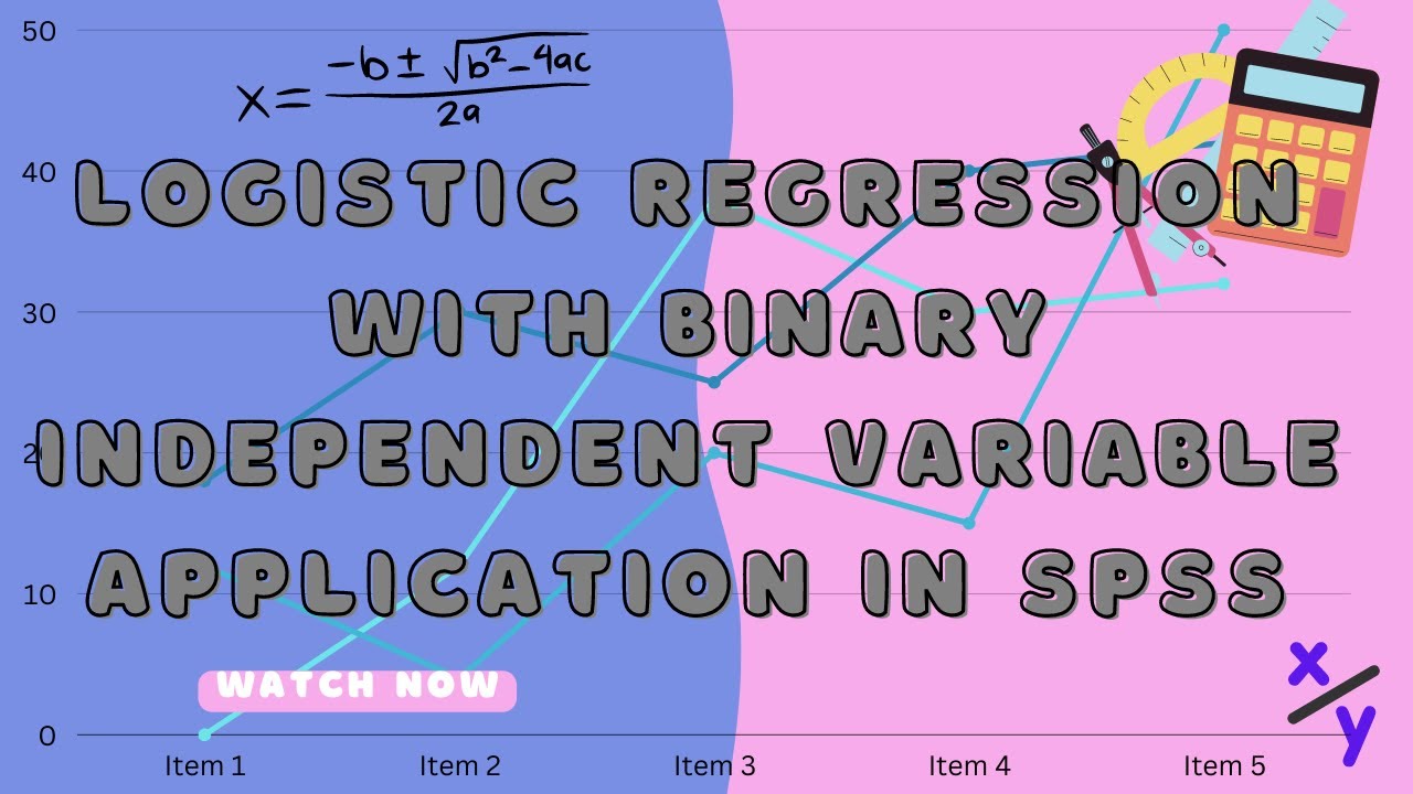 Logistic Regression With Binary Independent Variable Application In