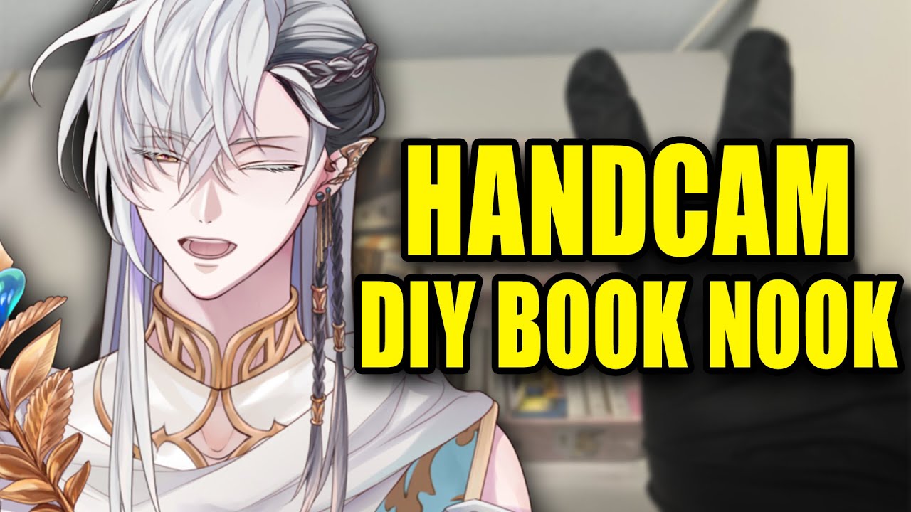 Building A Diy Book Nook Together Handcam Youtube