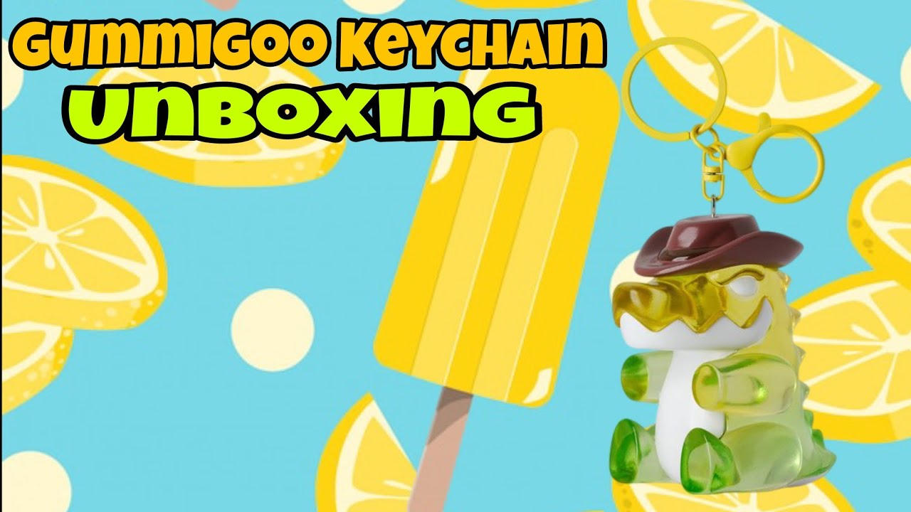 Unboxing Gummigoo Keychain Youtube