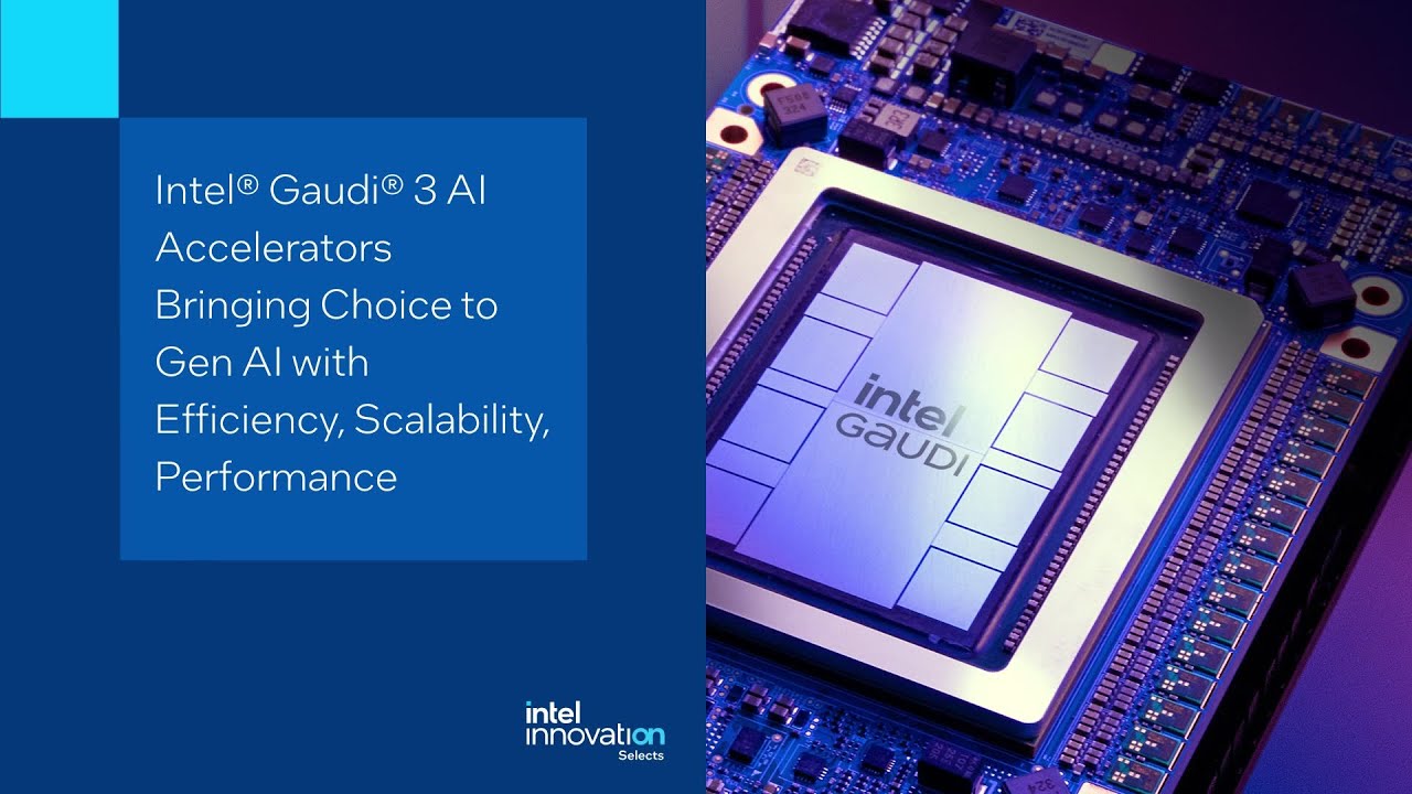 Intel Gaudi 3 Ai Accelerators Bringing Choice To Gen Ai With