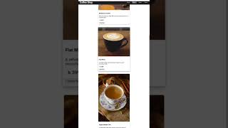 Build A Coffee Shop Website I Html Css Js Tutorial Websitedesign