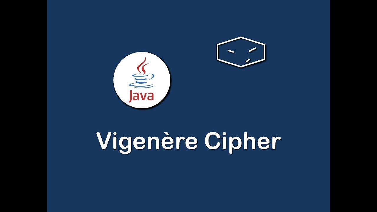 Vigenere Cipher In Java Youtube