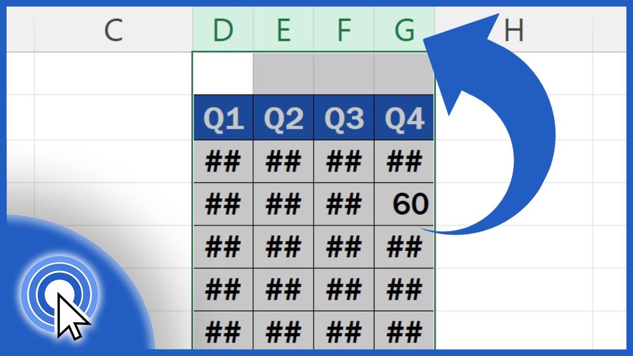 How To Resize Multiple Columns In Excel Three Most Common Ways Youtube