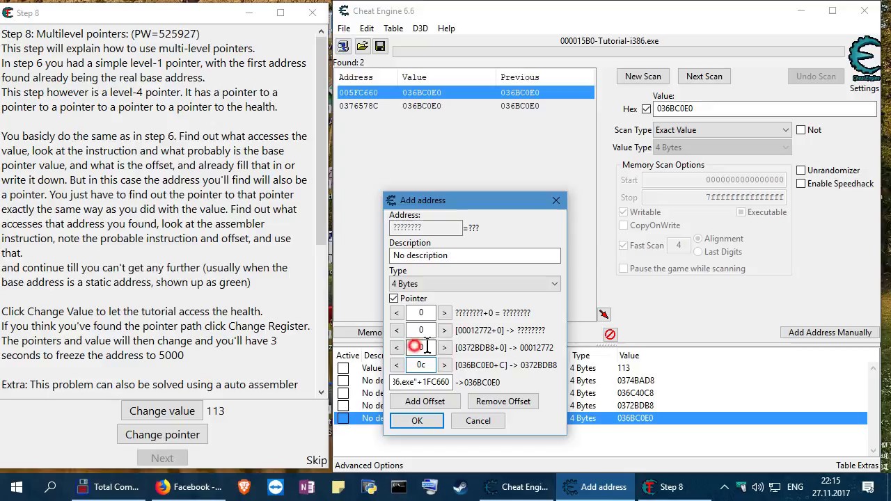 Cheat Engine Multilevel Pointers The Fastest Way Youtube