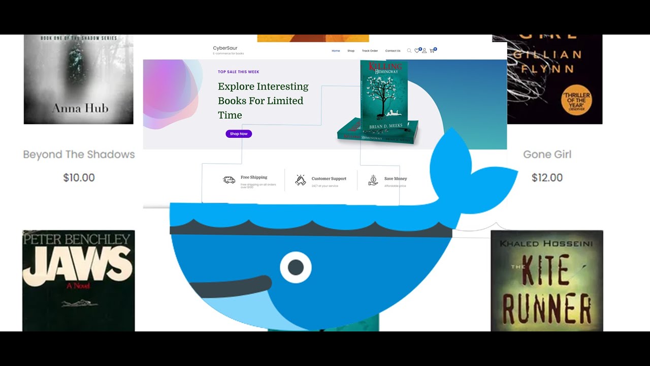 Creating E Commerce Website Using Docker Youtube