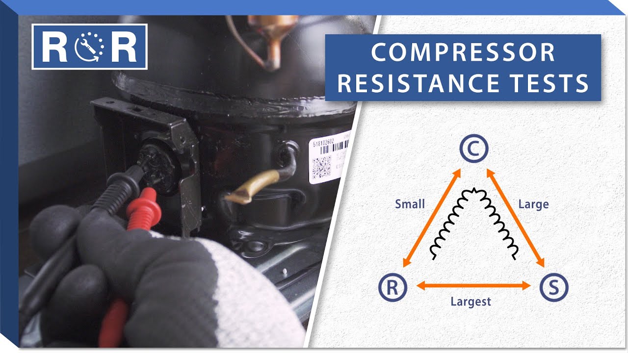 Refrigerator Compressor Resistance Test Repair Replace Youtube