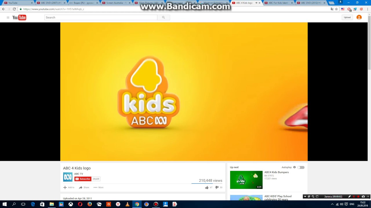 Abc 4 Kids Logo Youtube