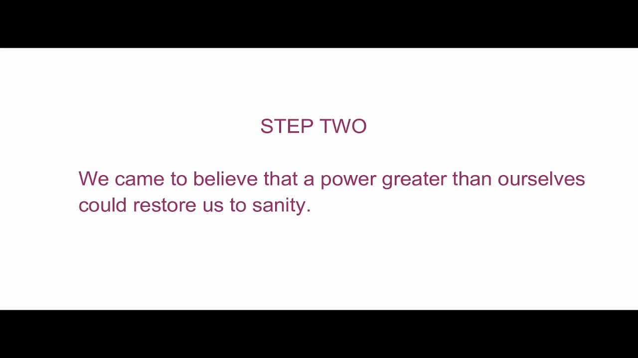Step 2 Narcotics Anonymous Original Basic Text Grey Book Youtube