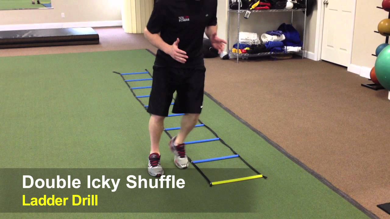 Ladder Drill Double Icky Shuffle Youtube