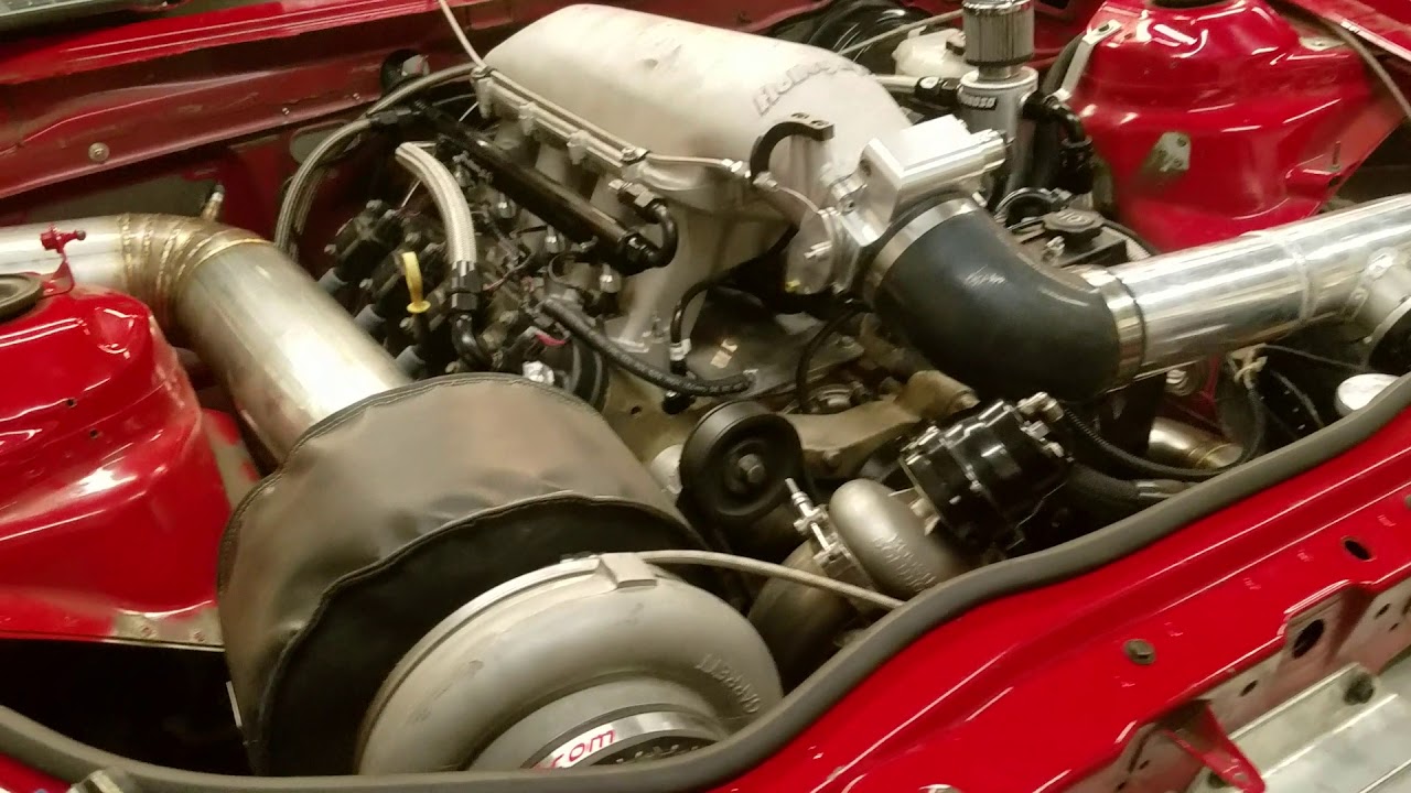 Gt55 Turbo Camaro First Fire Up Ms3 Gold Box Youtube