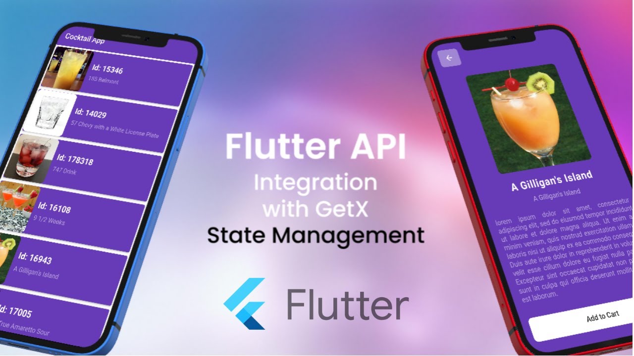 Flutter Rest Api Integration Tutorial Flutter Cocktail App Using Rest